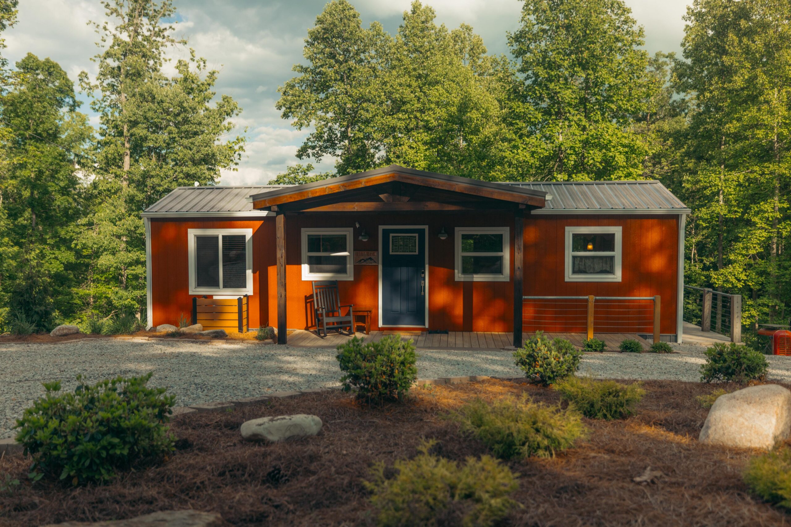 A Warm New Look - Lil' Red Cabin